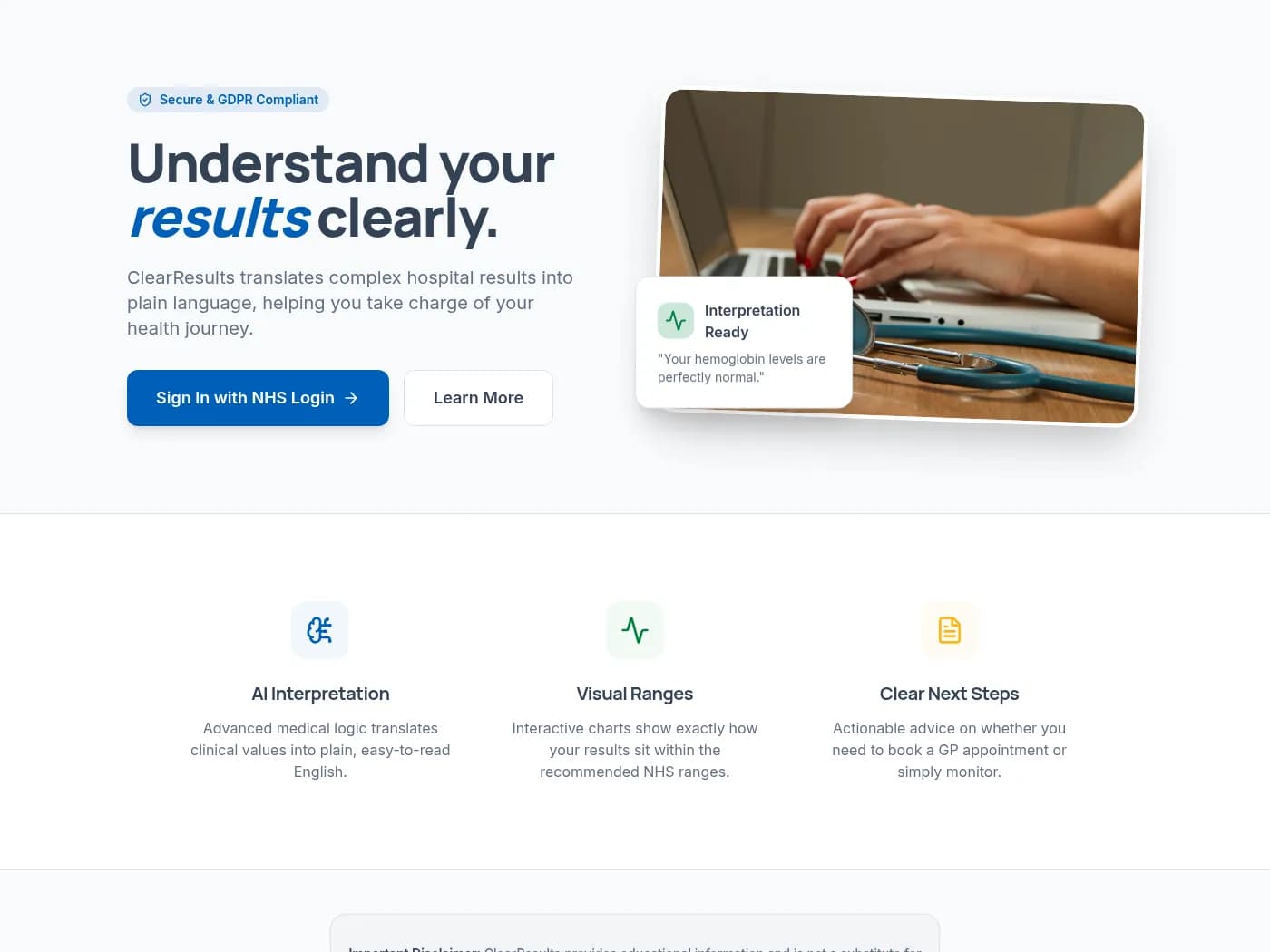 ClearResults Patient Insights