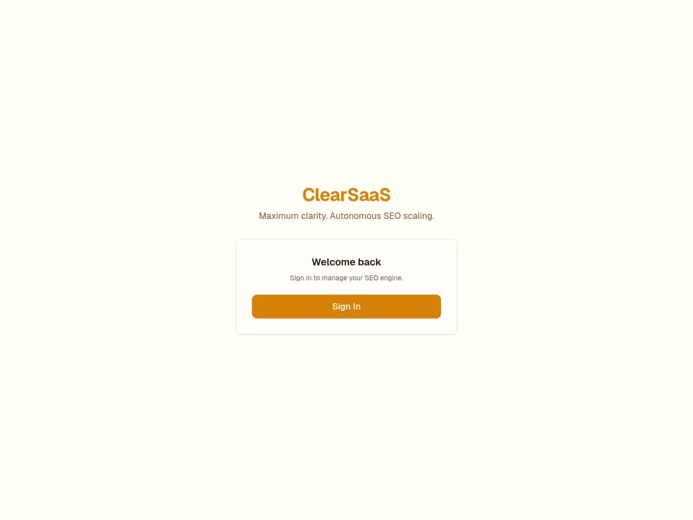 ClearSaaS