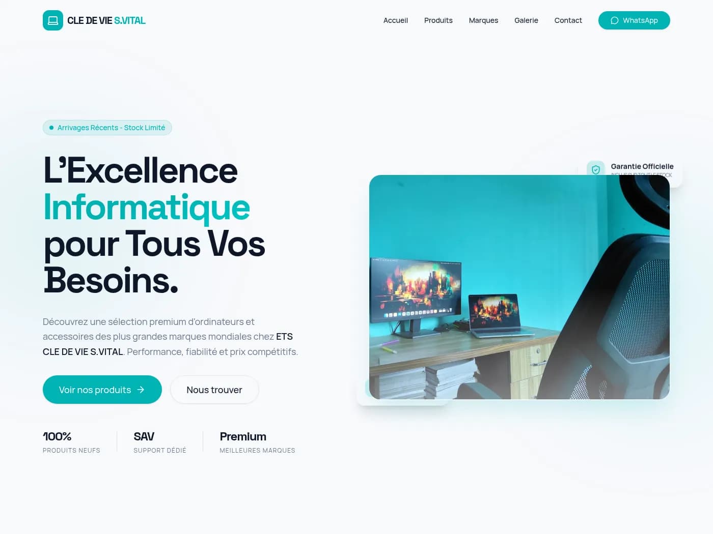 CLE DE VIE Tech Store