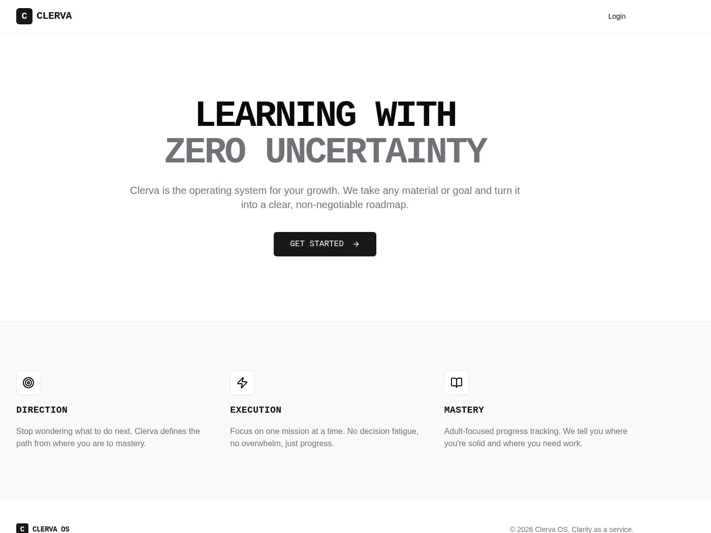 Clerva Learning OS