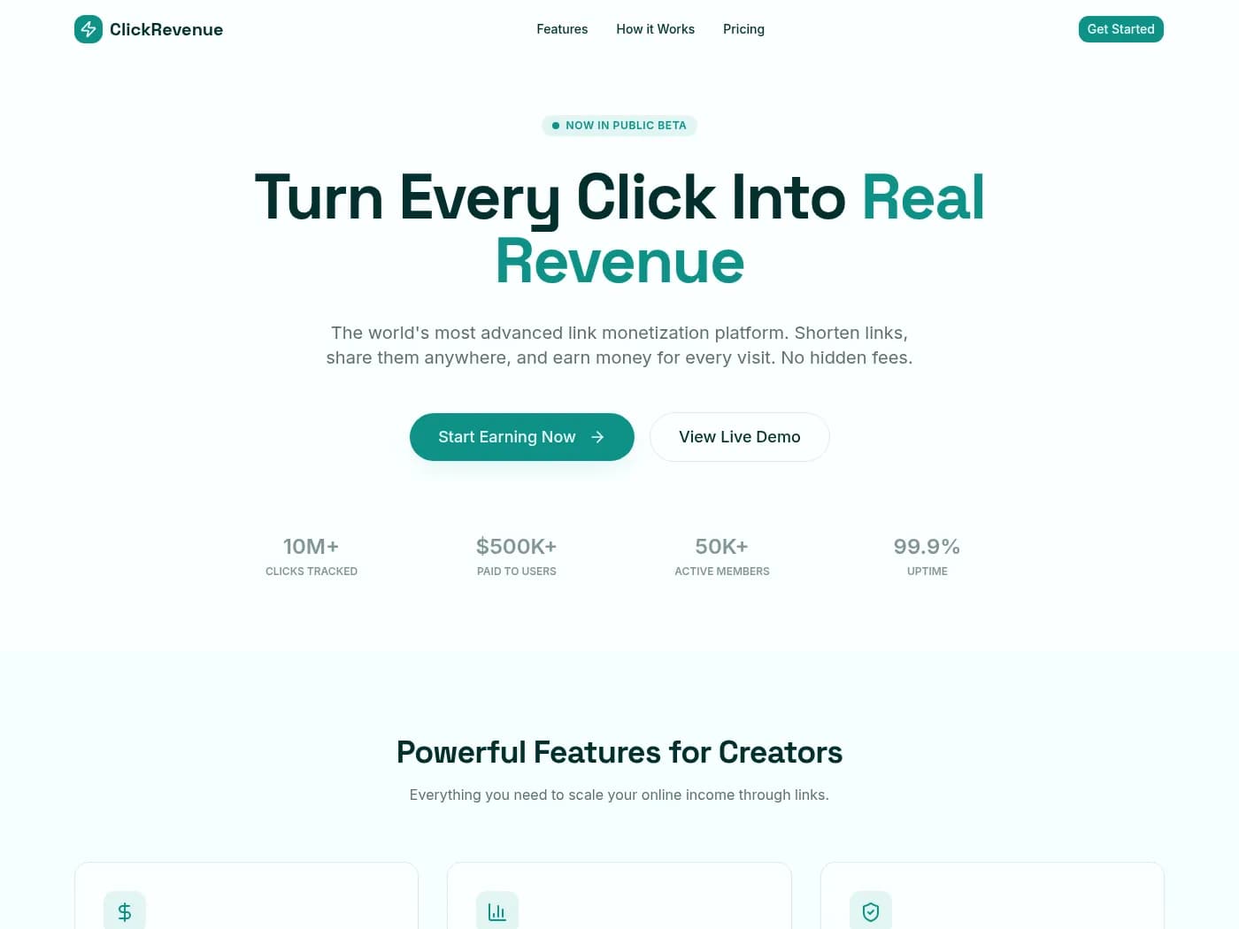 Click Revenue Hub
