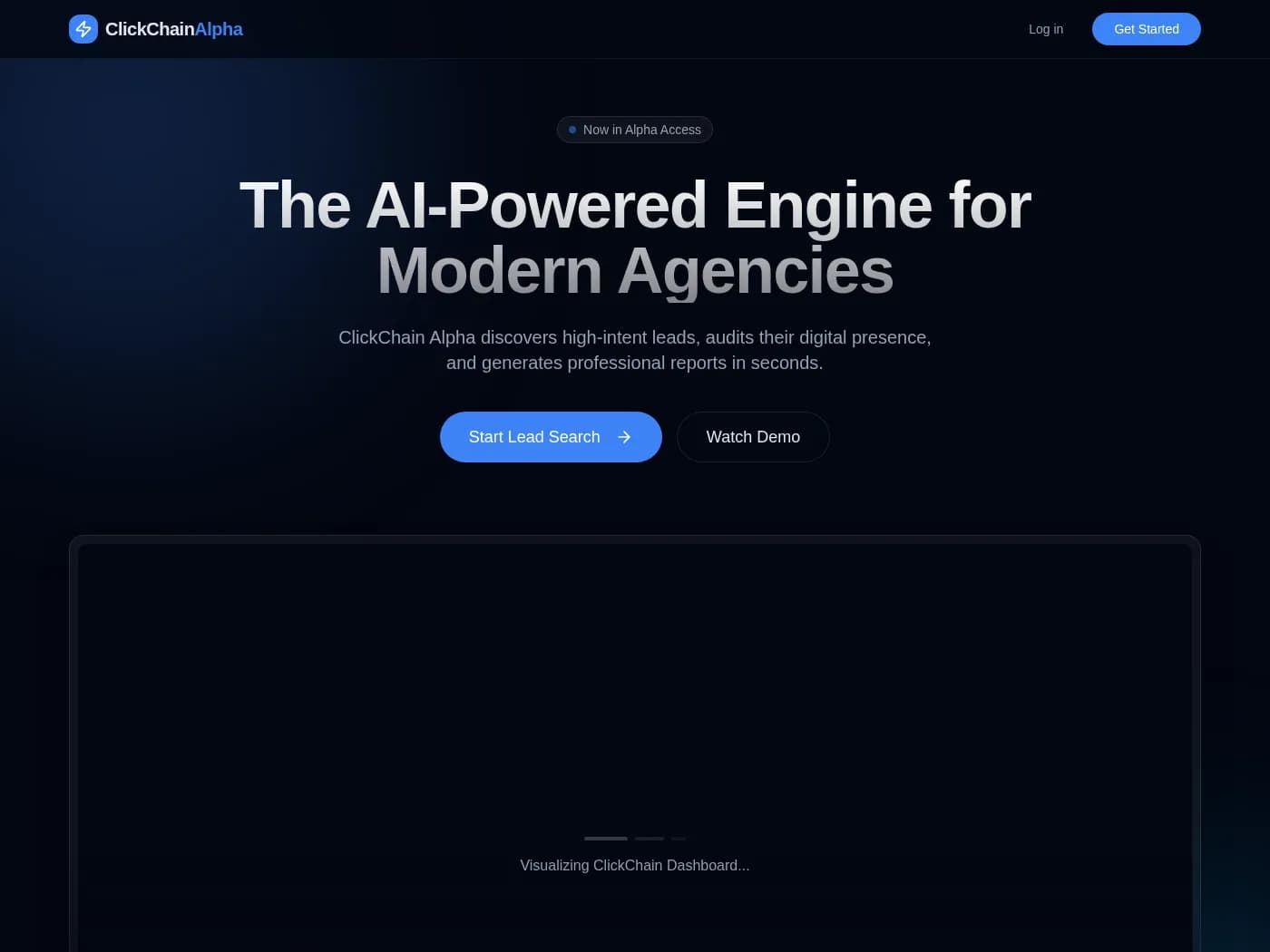 ClickChain Alpha SaaS