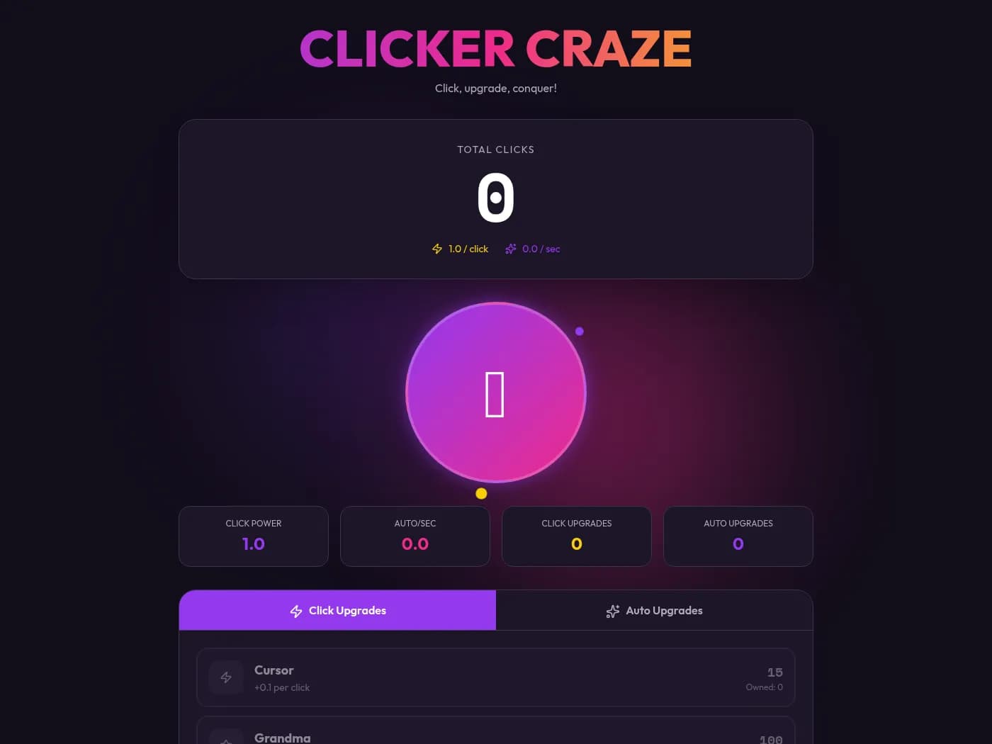 Clicker Craze