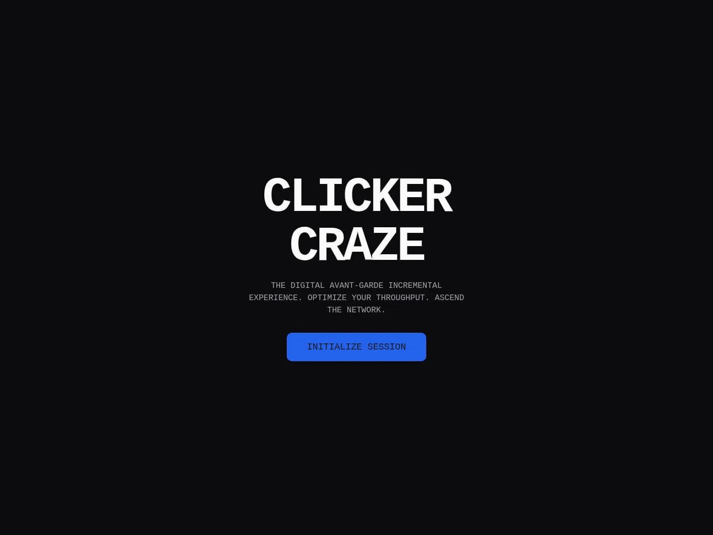 Clicker Craze
