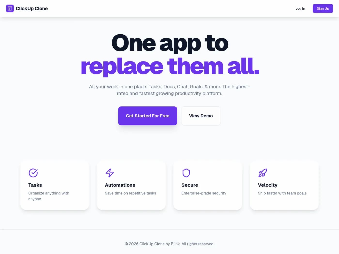 ClickUp Clone