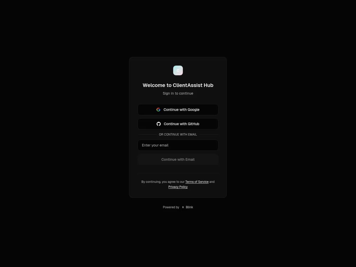 ClientAssist Hub
