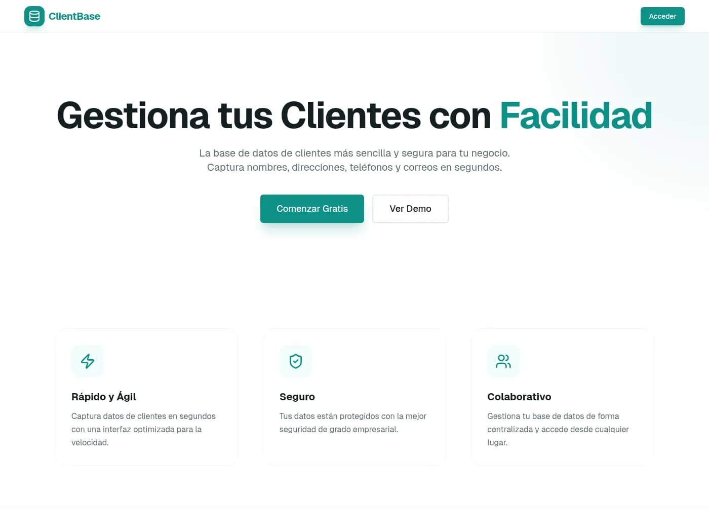 ClientBase Web