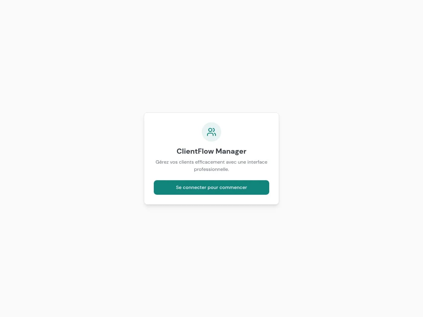 ClientFlow Manager