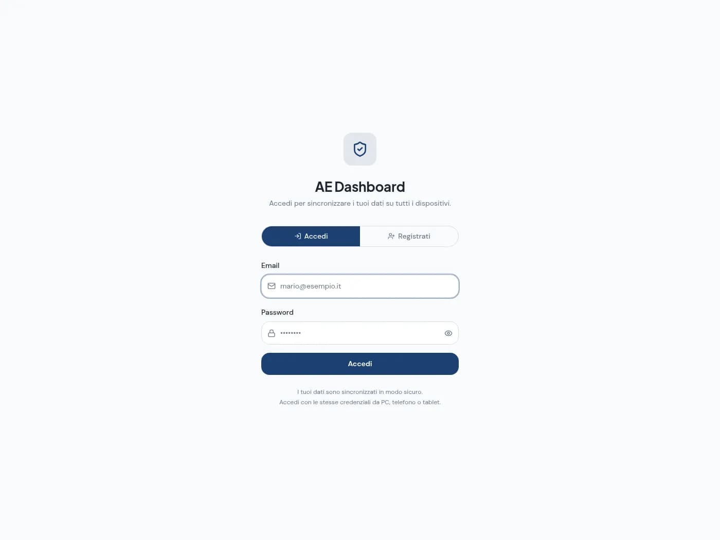 AE Dashboard