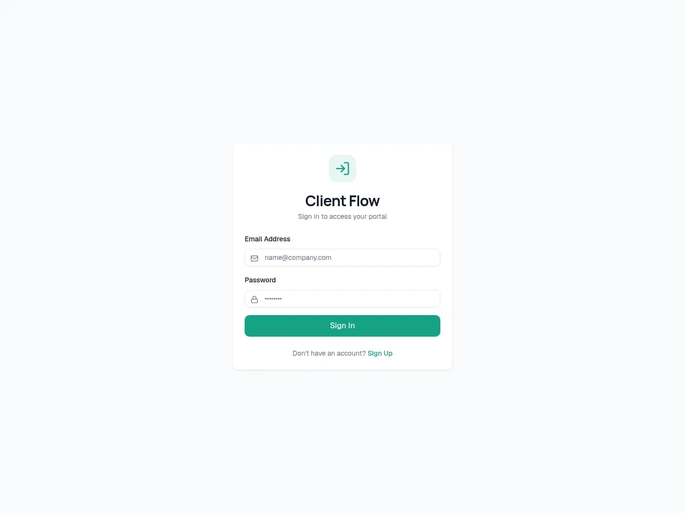 Client Flow Portal