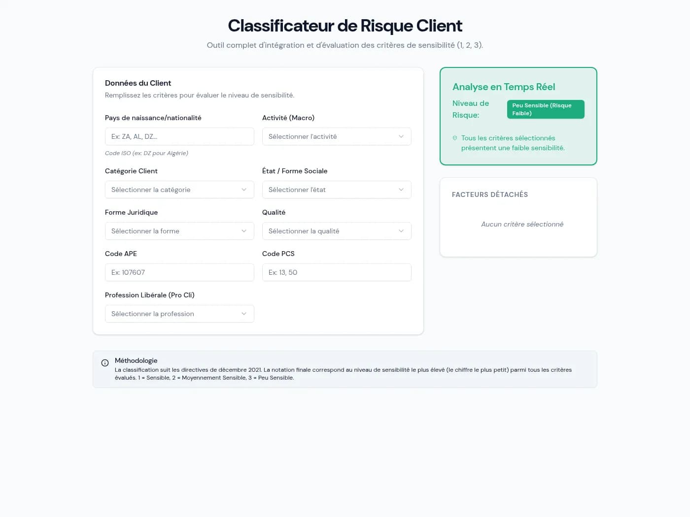 Client Risk Classifier