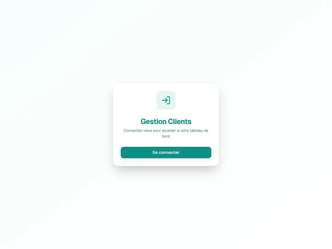 Client Search Dashboard