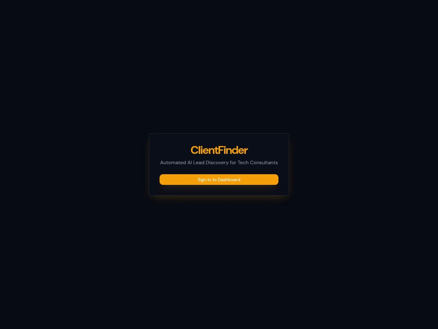 ClientFinder Agent