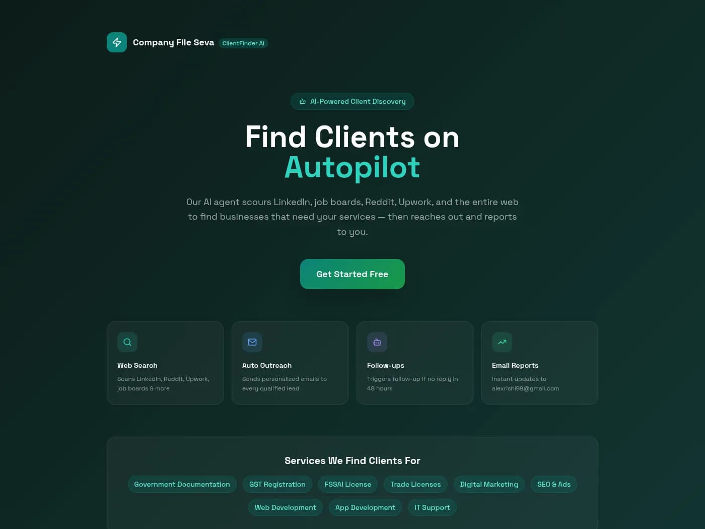 ClientFinder AI Agent