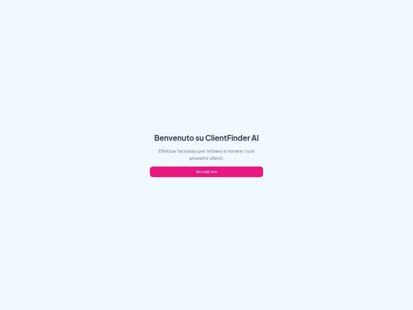 ClientFinder AI