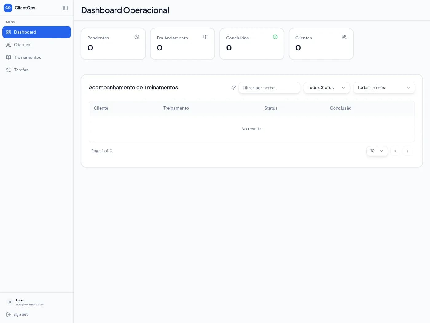 ClientOps Tracker