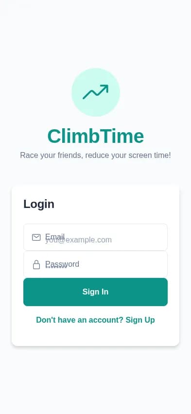 ClimbTime Widget
