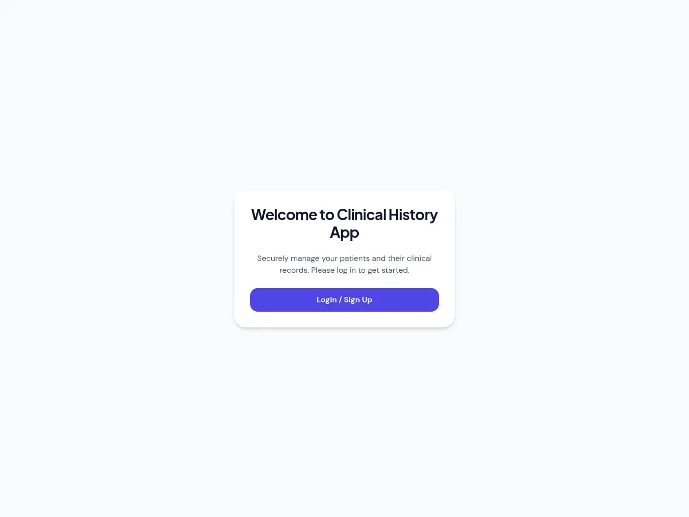 DoctorClinic Dashboard
