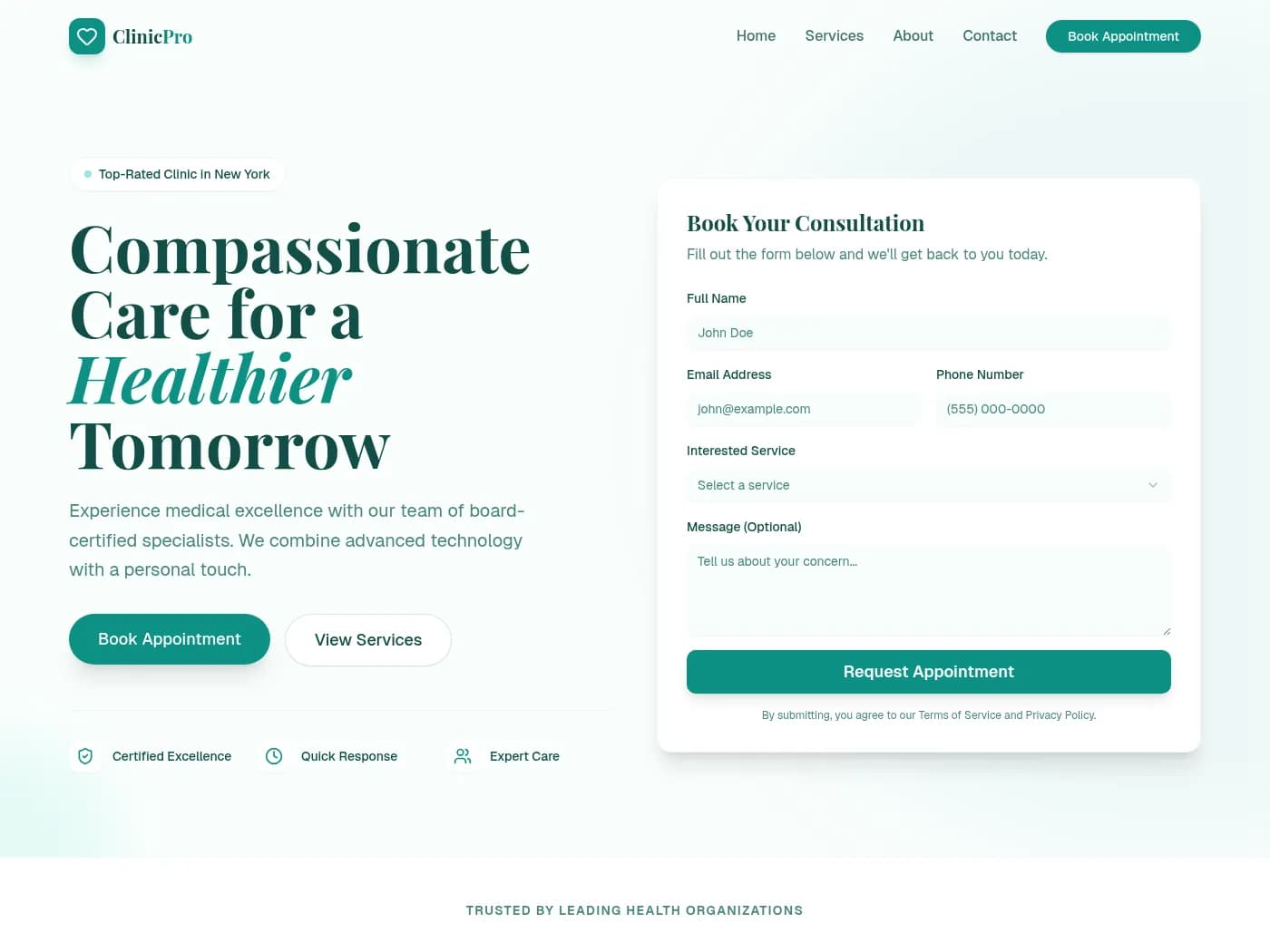 Clinic Funnel Pro