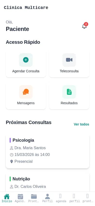 Clínica Multicare App