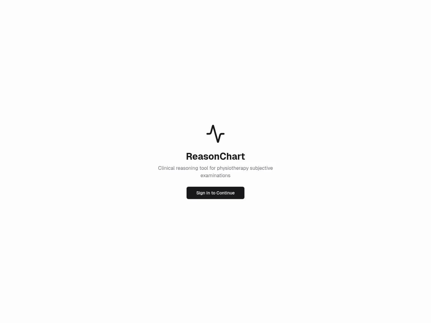 ReasonChart Clinical App