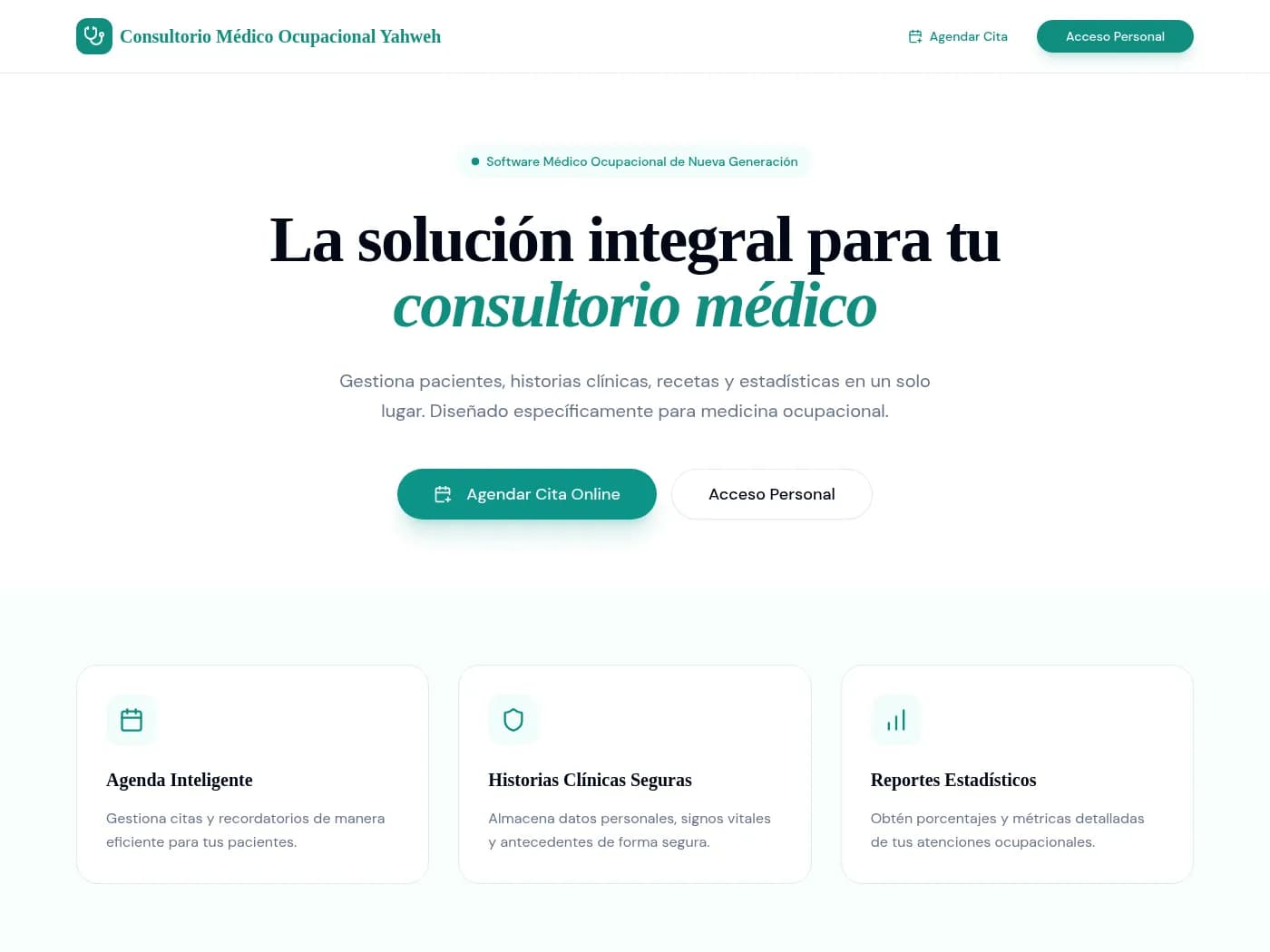 Consultorio Medico Ocupacional Yahweh