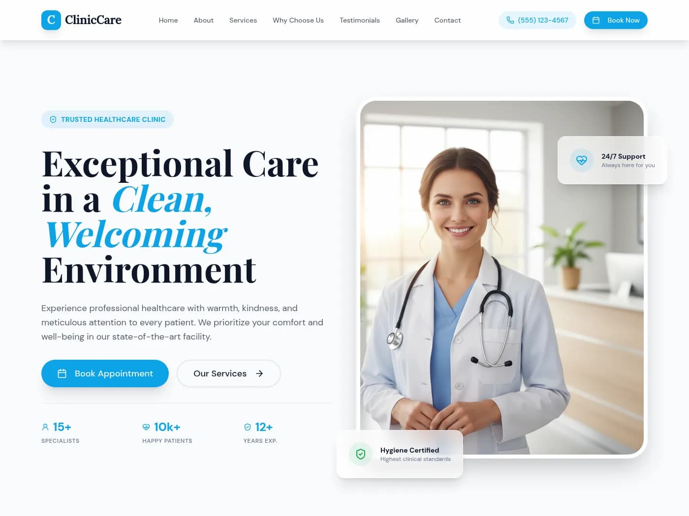 ClinicCare Web Presence