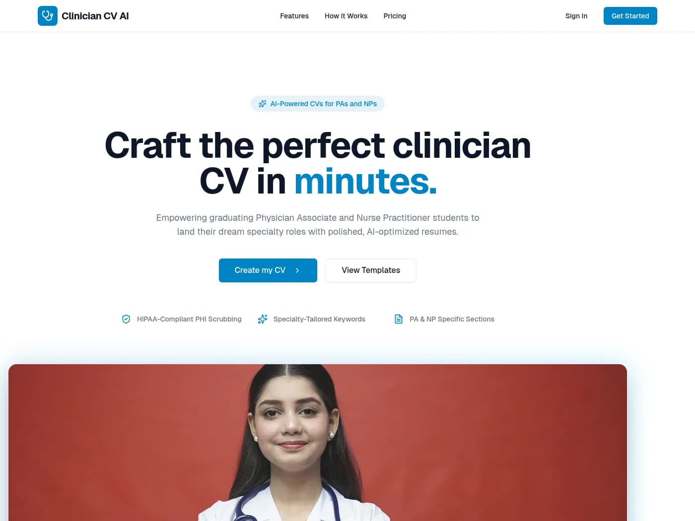 Clinician CV AI