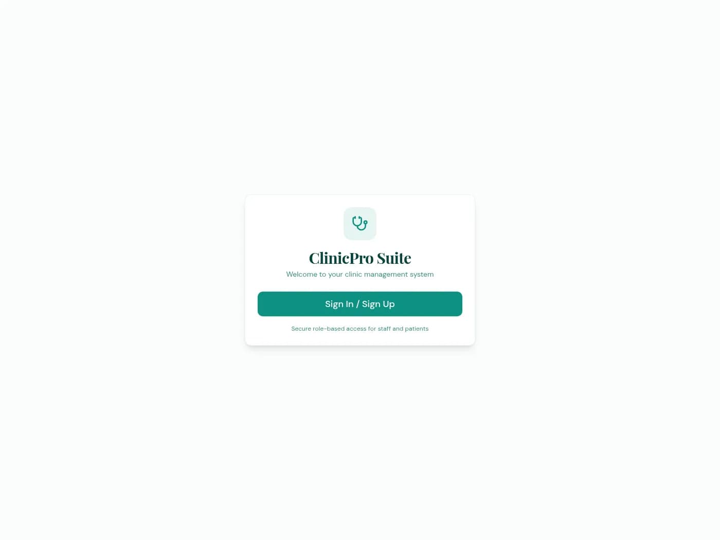ClinicPro Suite