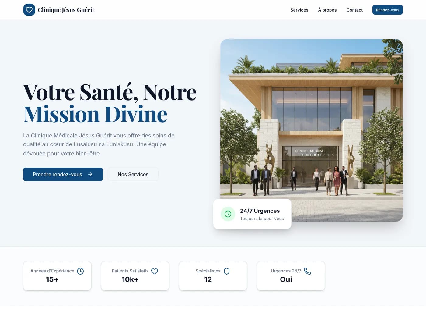 Clinique Jésus Guérit Site