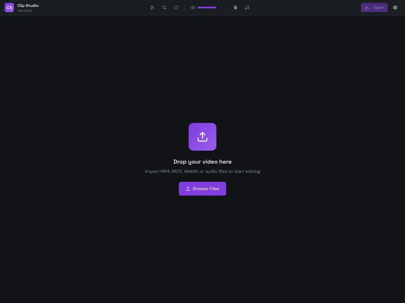 Clip Studio Web Editor