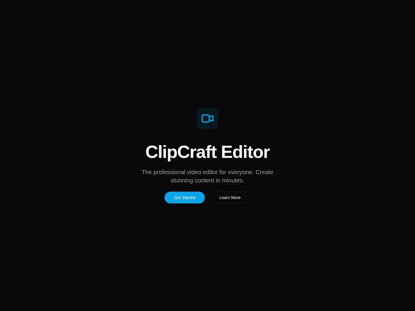 ClipCraft Editor