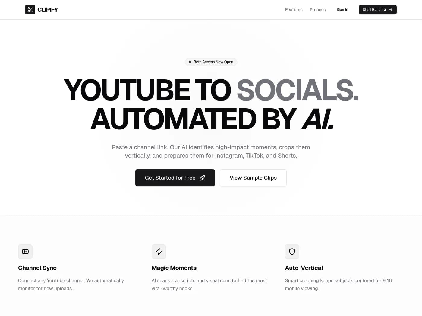 Clipify Post Engine