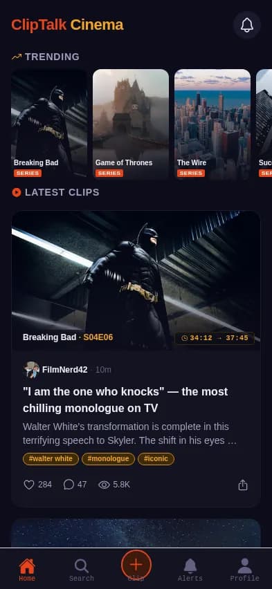 ClipTalk Cinema
