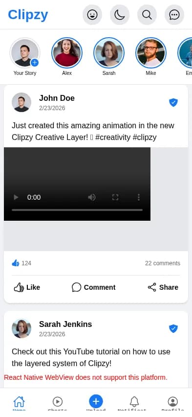 Clipzy Social Universe