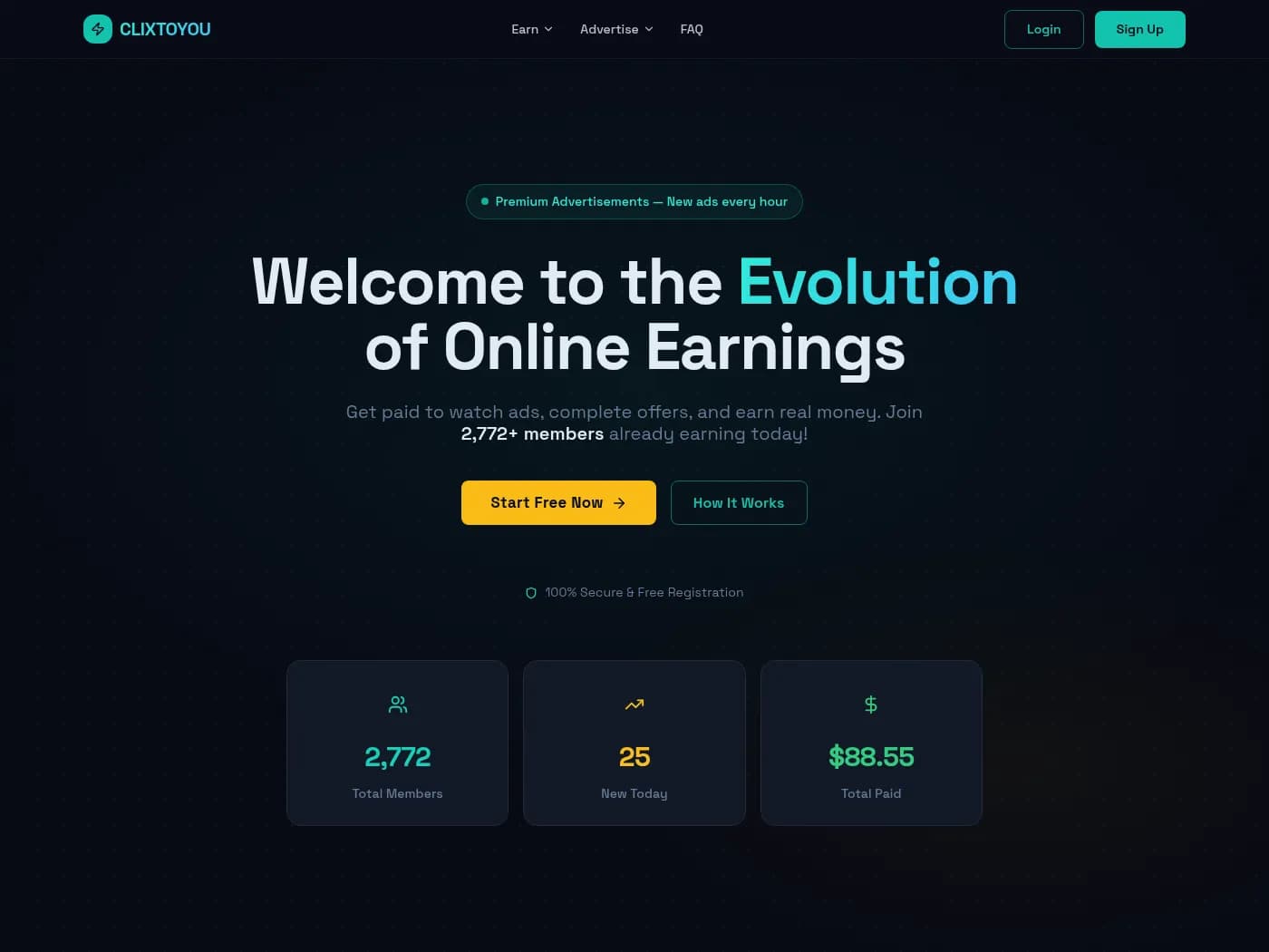ClixToYou Clone
