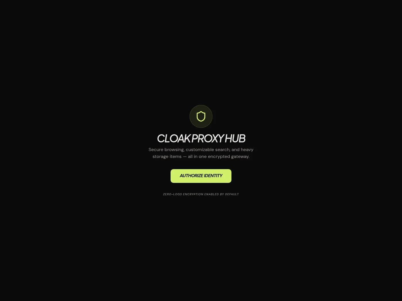 Cloak Proxy Hub