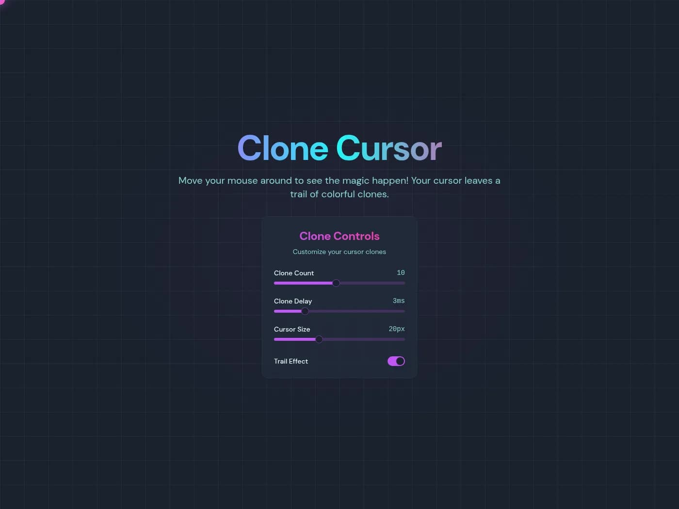 Clone Cursor