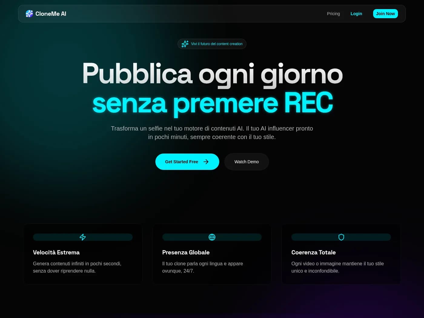 CloneMe AI Creator