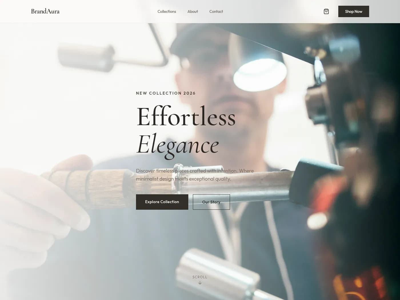 BrandAura Clothing Site
