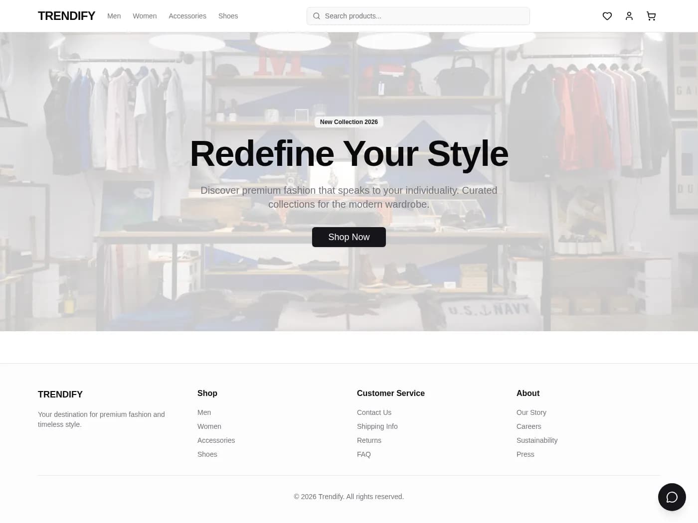 Trendify Shop
