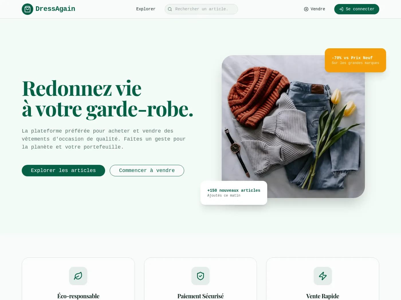 DressAgain Marketplace