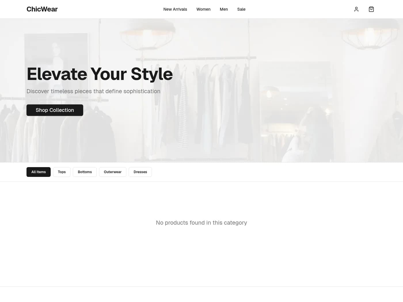 ChicWear Storefront
