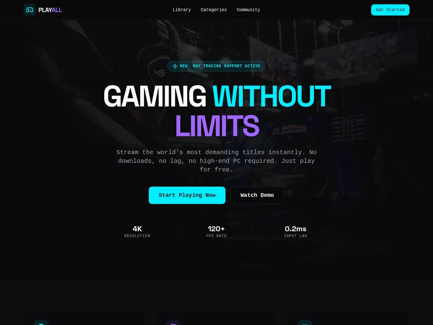 PlayAll Cloud Gaming