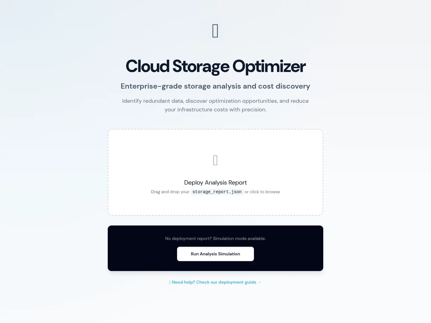 Cloud Optimizer UI Revamp