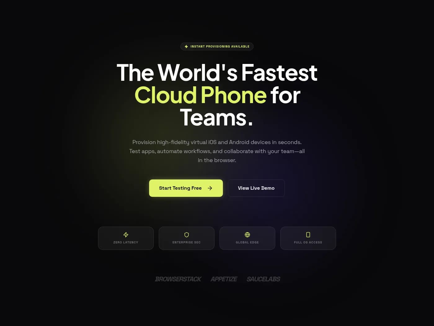 Instant Cloud Phone