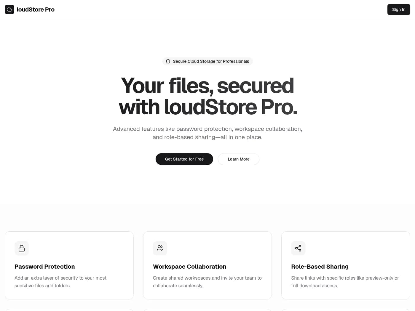 loudStore Pro
