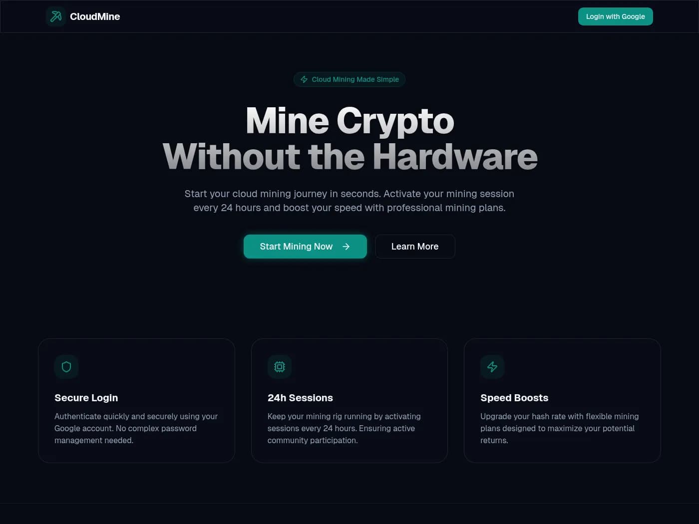 CloudMine Dashboard