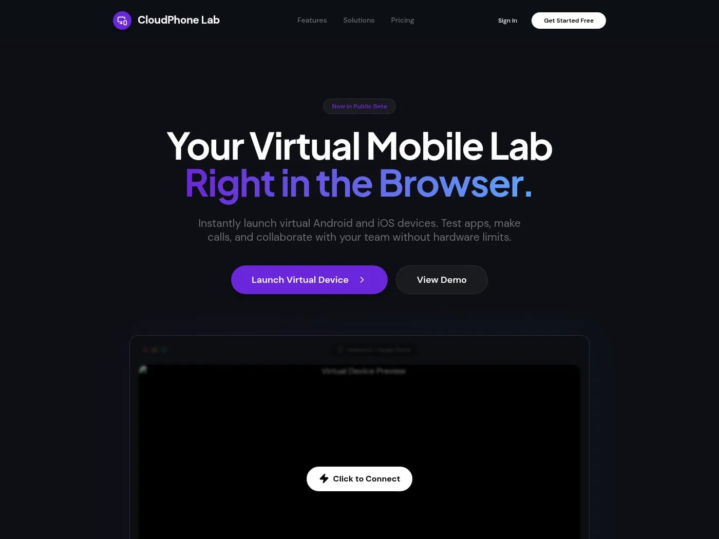 CloudPhone Lab