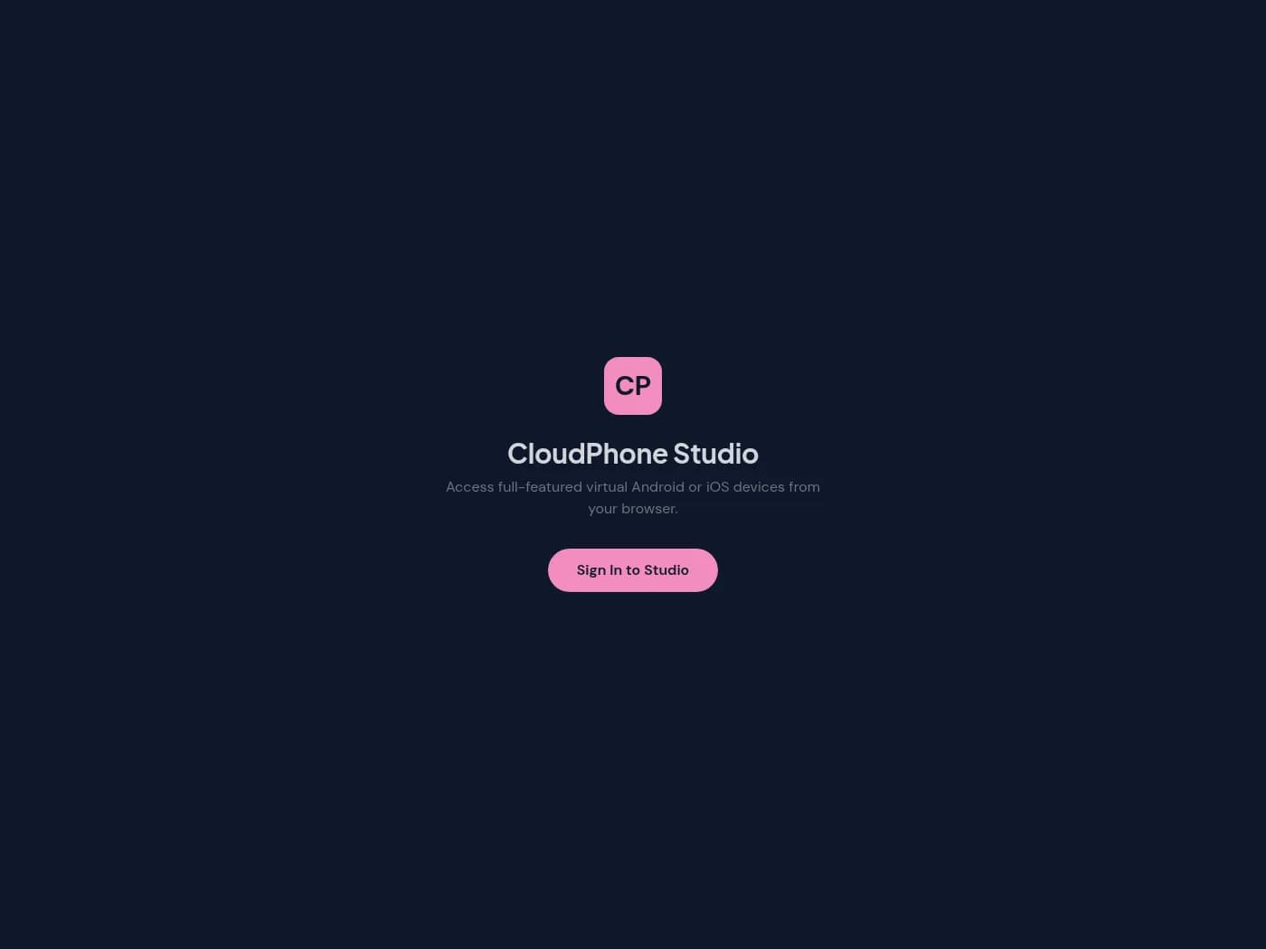 CloudPhone Studio